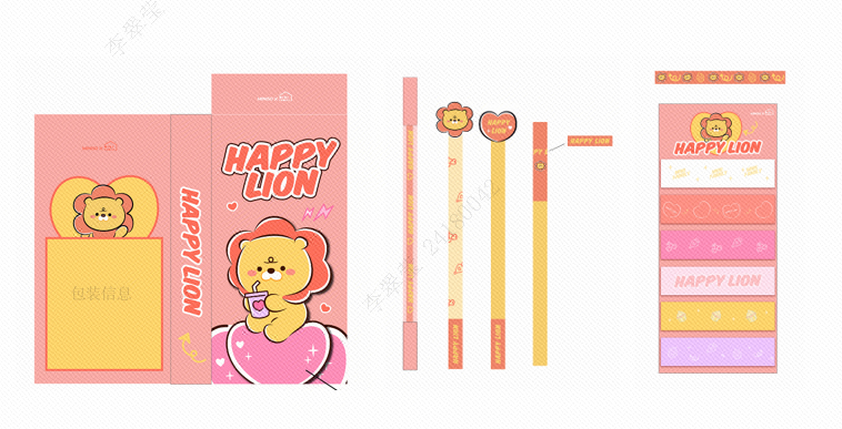 Ручка Mini Family Stationery (Happy Lion)